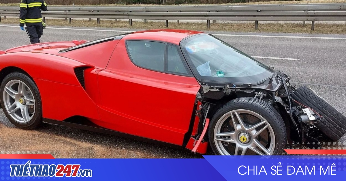 Siêu xe Ferrari Enzo trị giá hơn 4 triệu USD gặp ‘kiếp nạn’ bị nhân ...