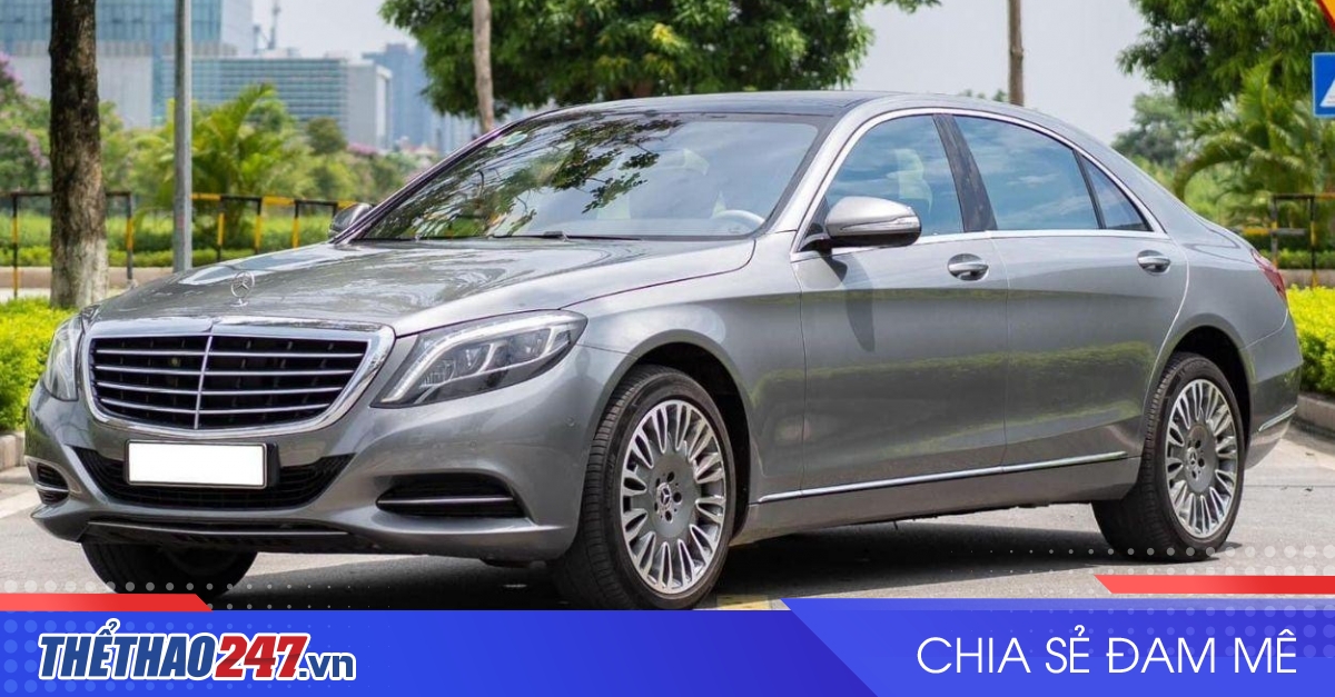 Lăn bánh 10 năm, xe sang Mercedes-Benz S500L rao bán ‘lỗ’ hàng tỷ đồng