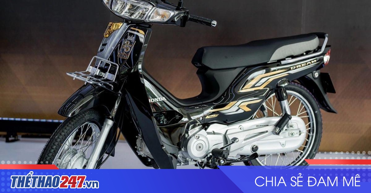 Honda Dream 125 ra mắt phiên bản đặc biệt: Chỉ sản xuất 88 xe, không ...