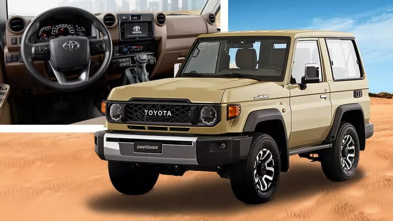 Toyota Land Cruiser 70 Series vén màn phiên bản 3 cửa: Trang bị động cơ ...