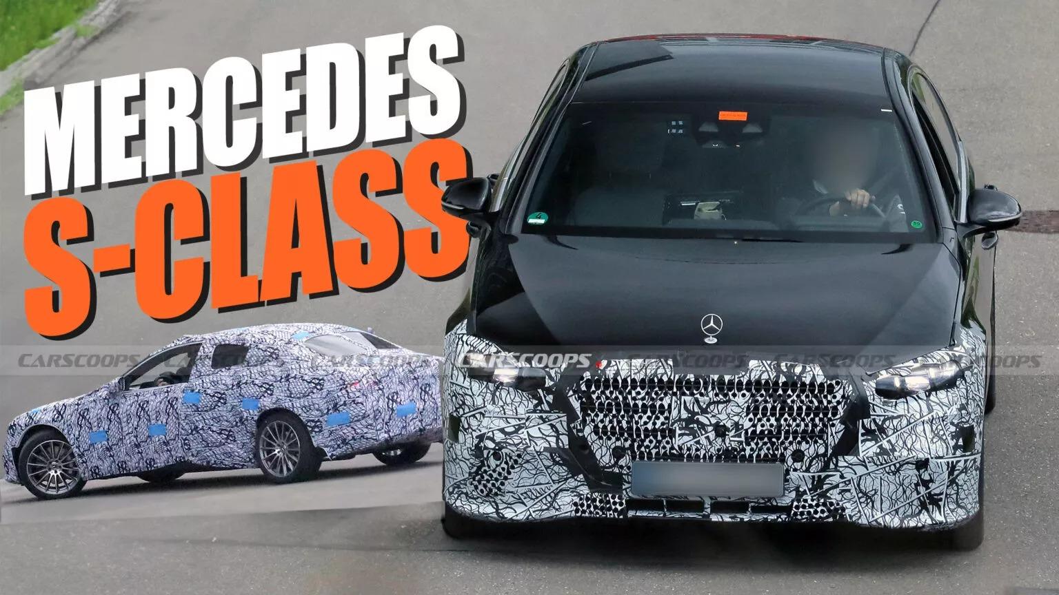 Mercedes S-Class 2026 lần đầu lộ diện: Thiết kế mới ấn tượng với lưới ...