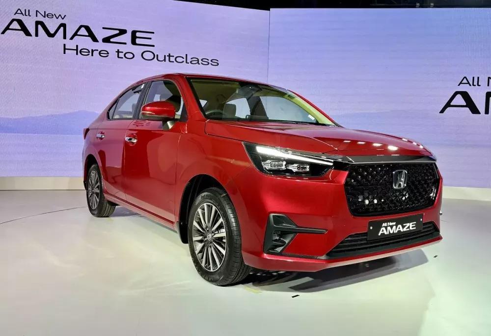 Honda Amaze 2025 trình làng: Sedan nhỏ nhất của hãng Nhật, giá quy đổi ...