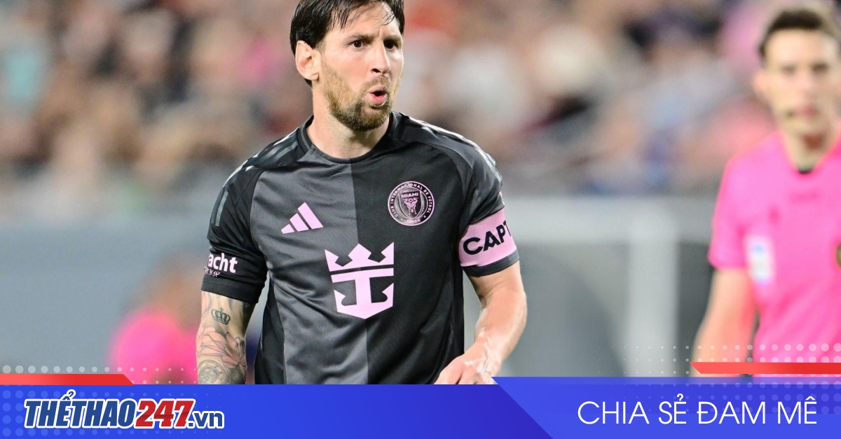 Messi 'sợ' ra sân trận khai màn của Inter Miami