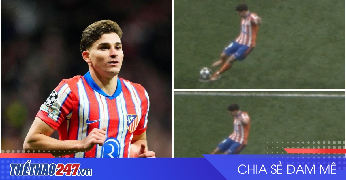 UEFA ra phán quyết về pha phạm luật của Julian Alvarez