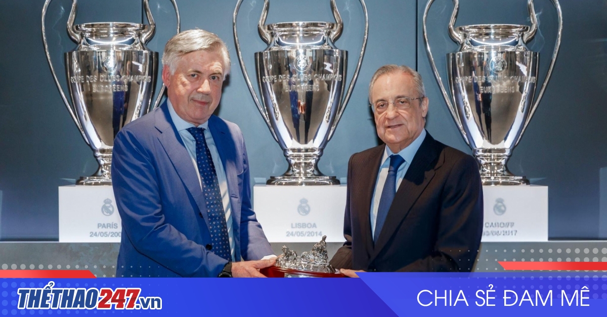 Chủ tịch Real ra mặt, chốt tương lai HLV Ancelotti