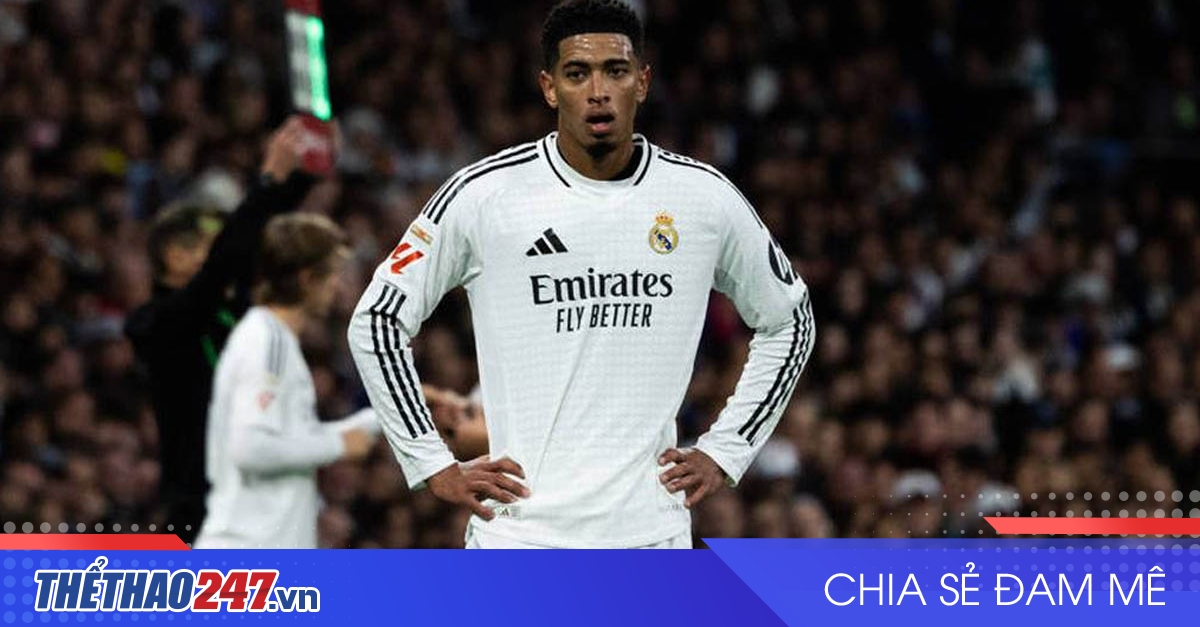 Bellingham tạo thống kê lịch sử trong ngày 'đen tối' của Real Madrid