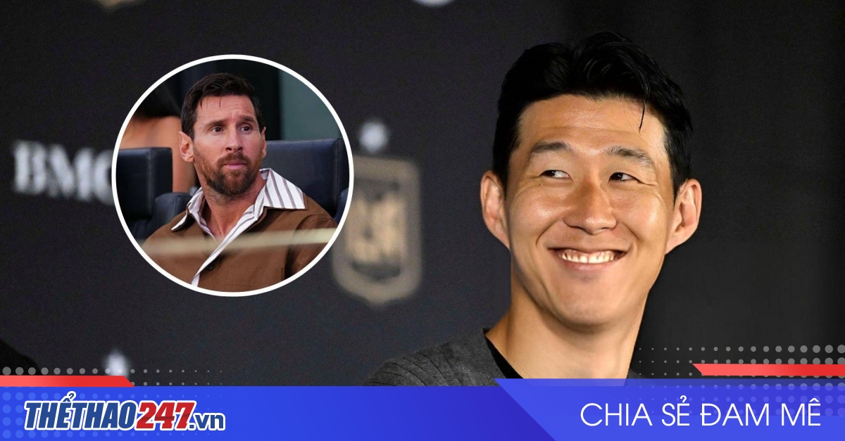 Vừa đến MLS, Son Heung-min nhắc ngay tới Messi