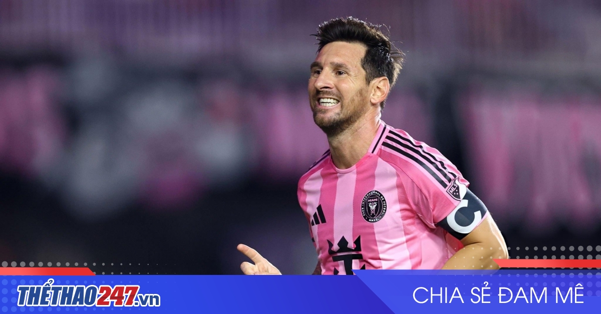 Messi cùng Inter Miami kém 2 đội bóng Bắc Mỹ