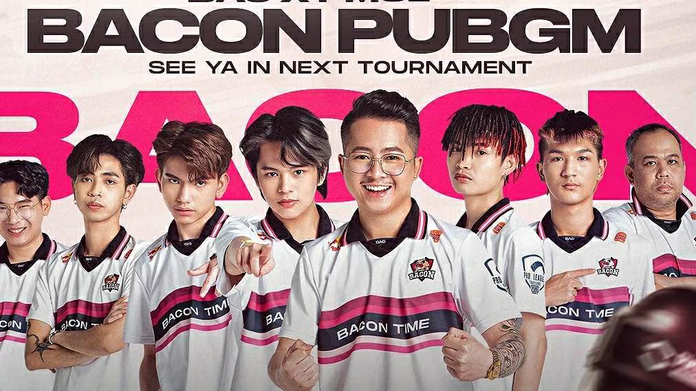 Bacon Time gây sốc khi thông báo giải tán đội hình PUBG Mobile