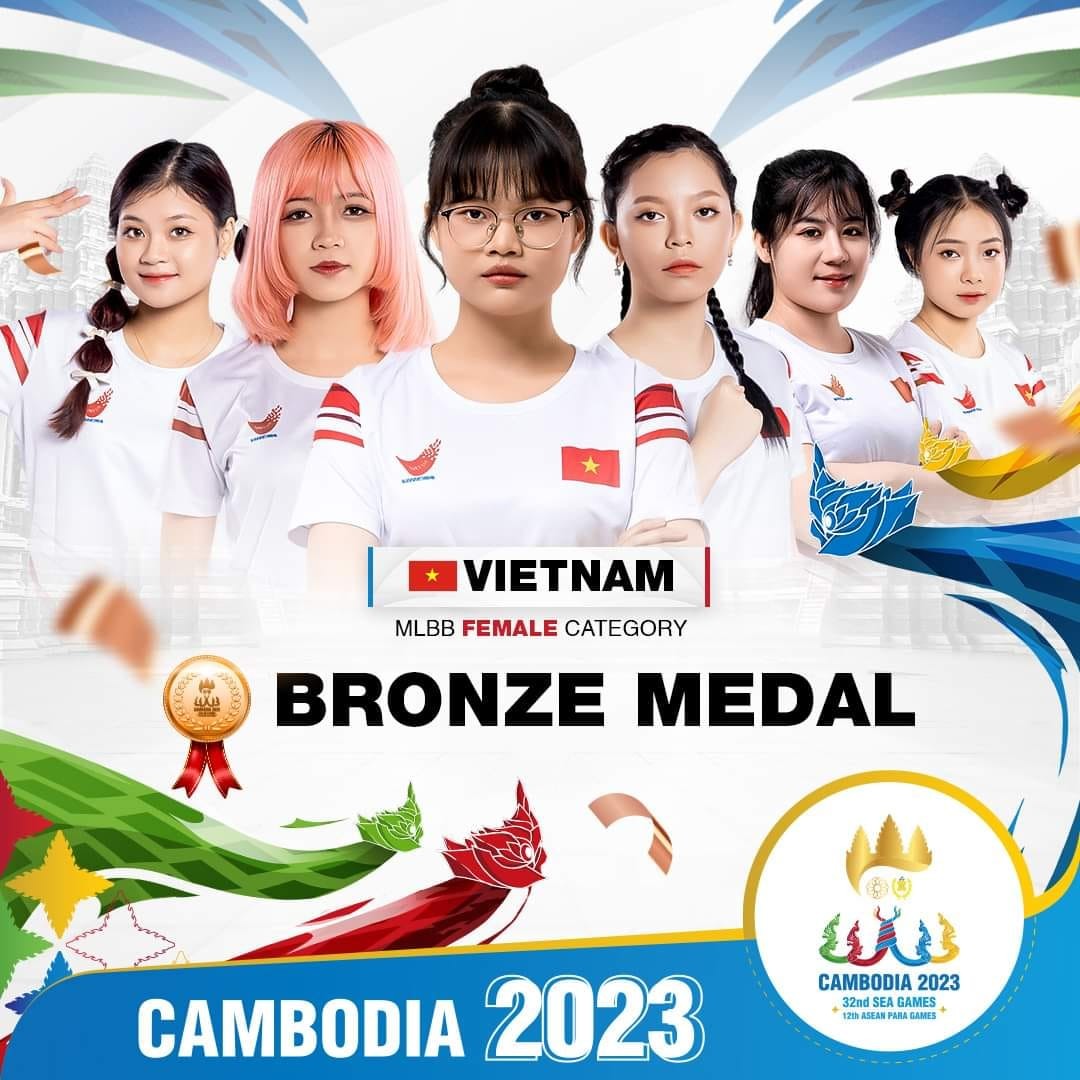 Tổng kết bộ môn Mobile Legends: Bang Bang nội dung đồng đội nữ tại SEA ...