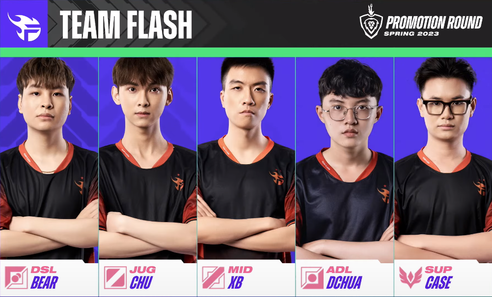 Team Flash nhẹ nhàng vượt qua trận đấu đầu tiên của vòng thăng hạng