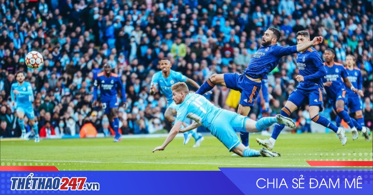 Man City và Real Madrid và những thống kê thú vị sau trận bán kết