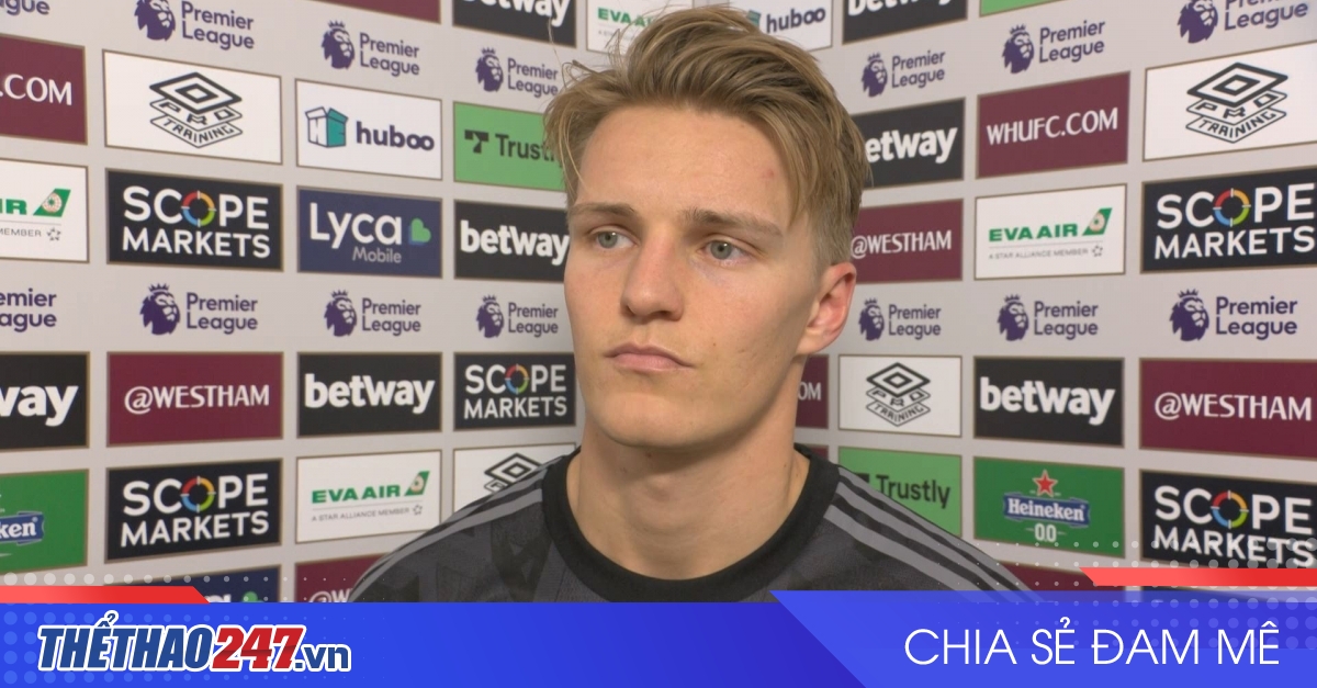 Odegaard chỉ trích 'thẳng mặt' đồng đội sau trận hòa đáng thất vọng