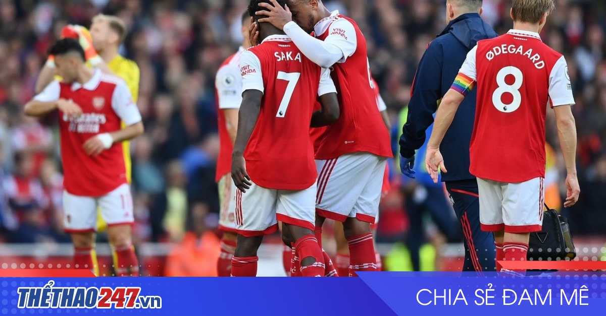 Arsenal trả giá cực đắt sau đại thắng 5 sao trước Nottingham Forest
