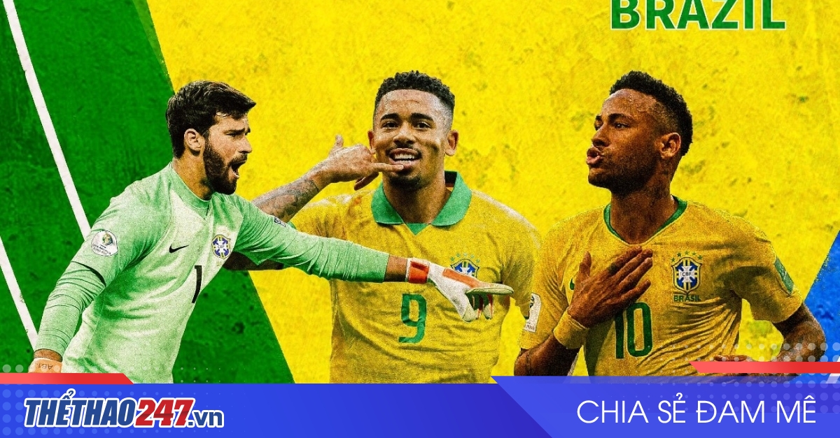 Đội hình Brazil tham dự World Cup 2022 (CHÍNH THỨC)