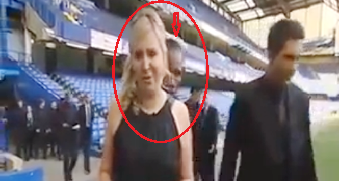 Video hài hước: Drogba bắt chước bộ điệu của nữ MC Chelsea