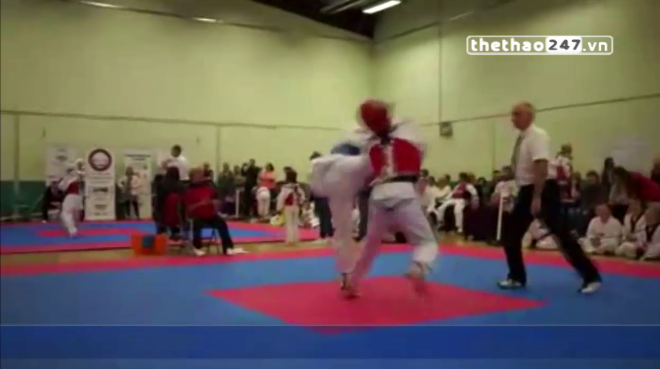 Video võ thuật: Knock out nhanh nhất lịch sử taekwondo trong 1 giây