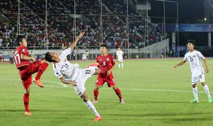 U19 Myanmar 1-0 U19 UAE: Vé đến World Cup cho chủ nhà