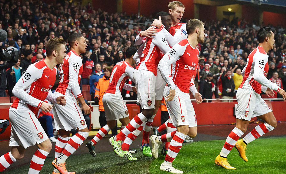 Arsenal trả giá đắt sau trận thắng trước Dortmund