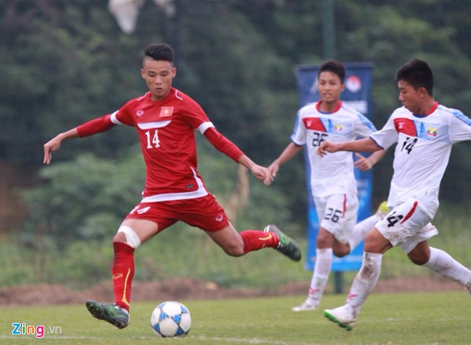 VIDEO: Trần Văn Đạt nâng tỷ số lên 5-1 cho U16 Việt Nam