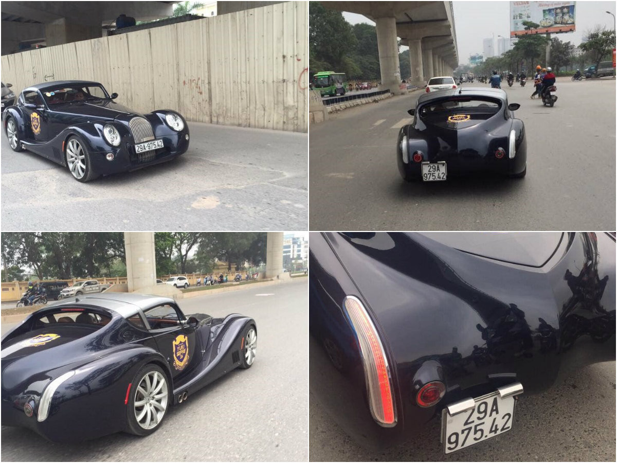 Bắt gặp siêu xe Morgan Aero Supersport 'độc nhất' trên đường Hà Nội