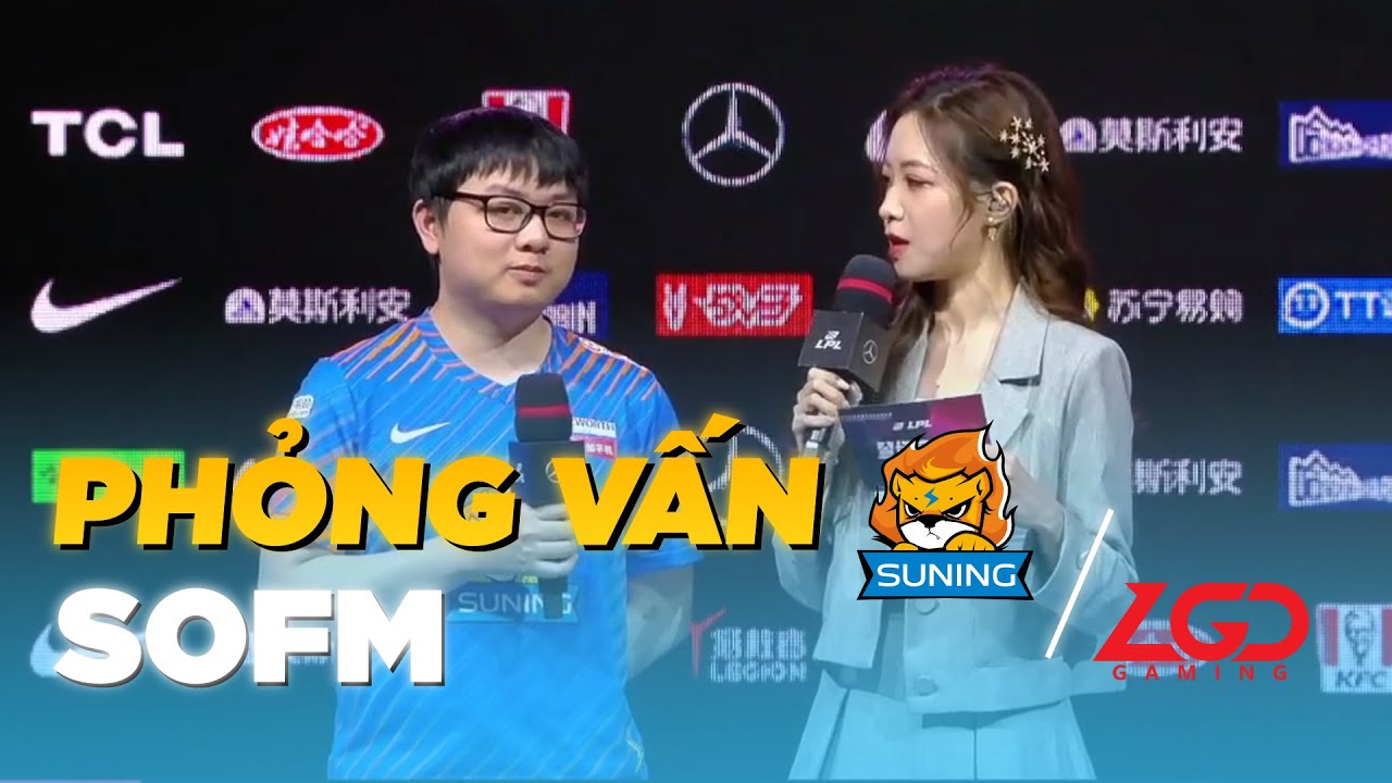 SofM trả lời phỏng vấn sau khi giành 2 MVP trước LGD