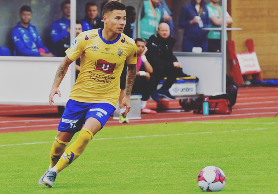 Alexander Dang scores three goals in 2 matches in FK Jerv shirt ...
