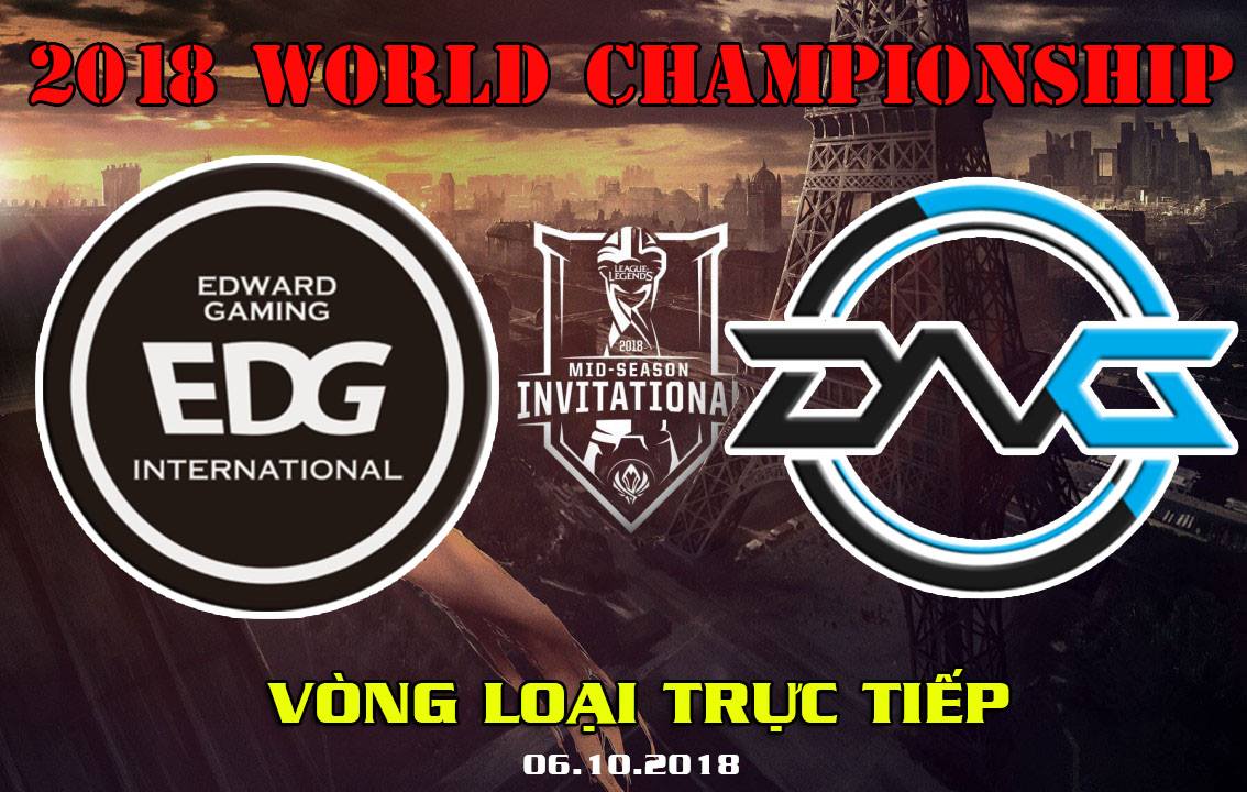 Vòng khởi động CKTG 2018 - Loại trực tiếp EDG vs DFM ván 3: EDG dành chiến thắng với tỉ số áp đảo