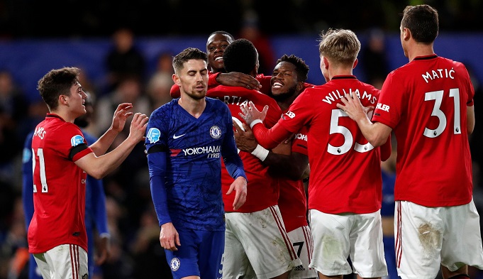 CHÙM ẢNH: MU 'nhấn chìm' Chelsea ngay tại Stamford Bridge