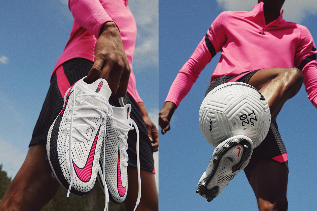 Nike giới thiệu giày đá bóng băng dán độc đáo